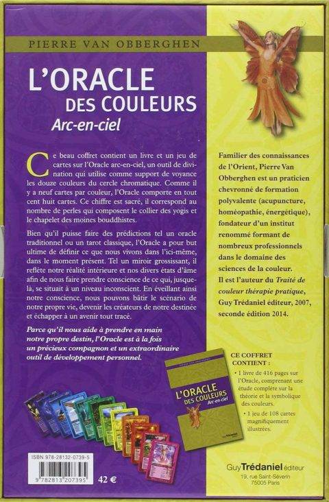 Coffret Oracle des Couleurs de Pierre Van Obberghen | Couleurs Arc en Ciel
