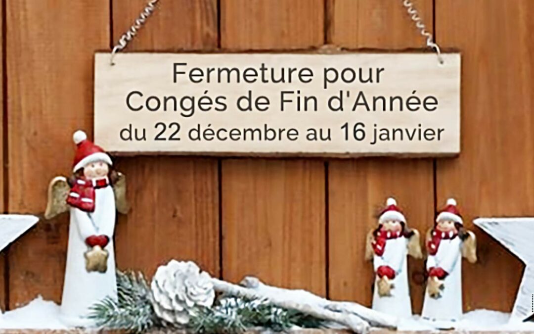 Infos Congés | Couleurs Arc en Ciel